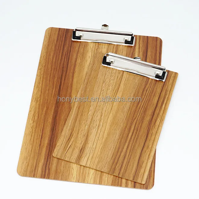 Vintage Custom Clip - A3 A4 A5 Letter Size Wooden Storage Stand