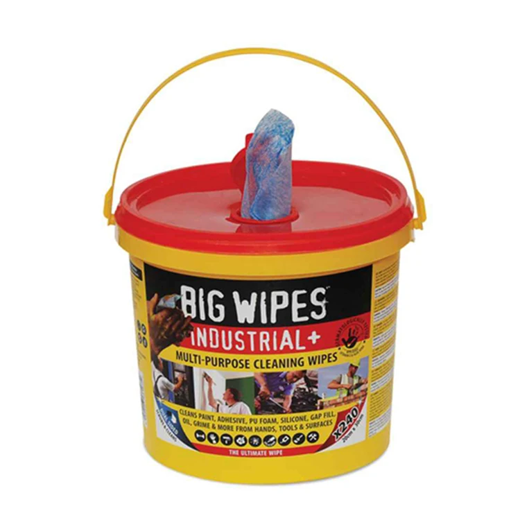 Multifunction Heavy Duty Industrial Wet Wipes Custom Strong Oil Removal ...