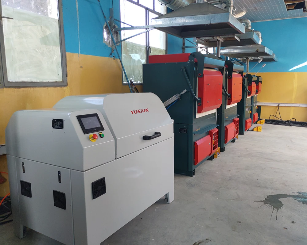 Efficient Crucible Blending with Flux Mixer - 1 Year Warranty