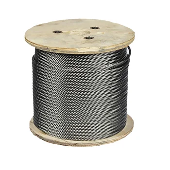 High Quality 6x19+fc Cables Steel Wire Rope Black/galvanized Steel Wire ...