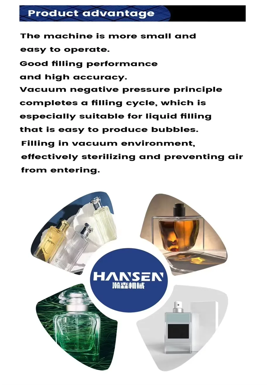 Semi Automatic Perfume Alcohol Essential Oil Perfume Manufacturing ...