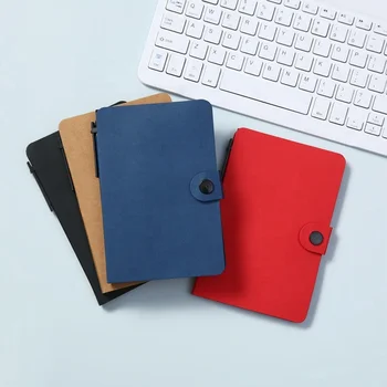 Custom Paper Sticky Notes With Logo Self-adhesive Notepad Kraft Cover ...