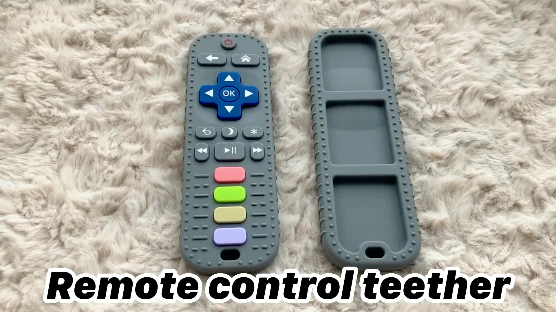 Cpc Factory Direct Sale Remote Control Shape Teething Chew Toys Bpa ...