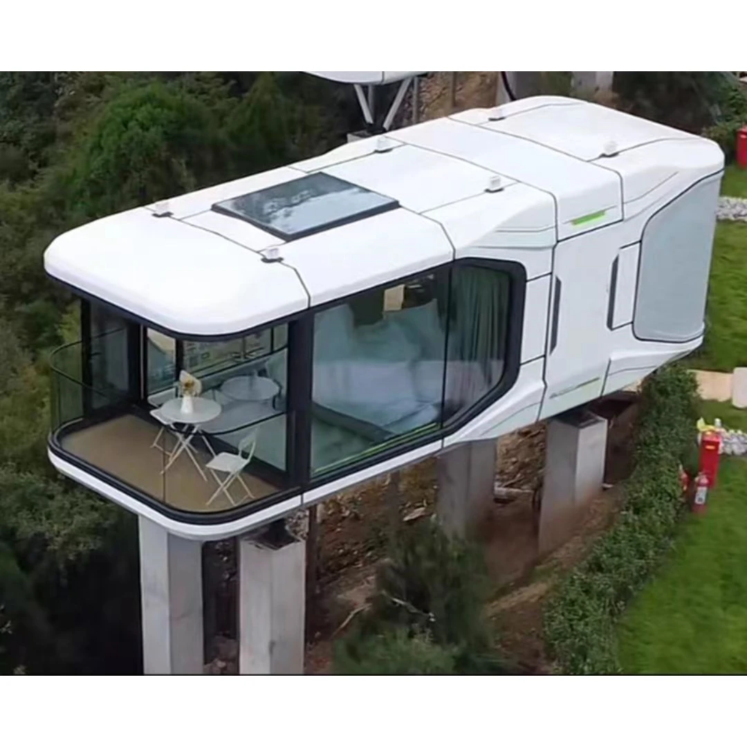 Sleep Space Capsule Bed Prefabricated Houses Pod Precast Capsule Hotel ...