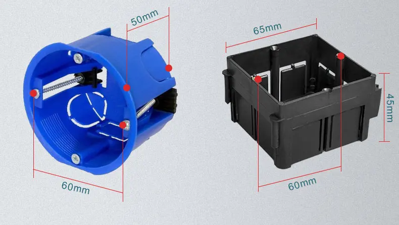 Eu Tempered Glass Panel Light Switch Socket Electric Power