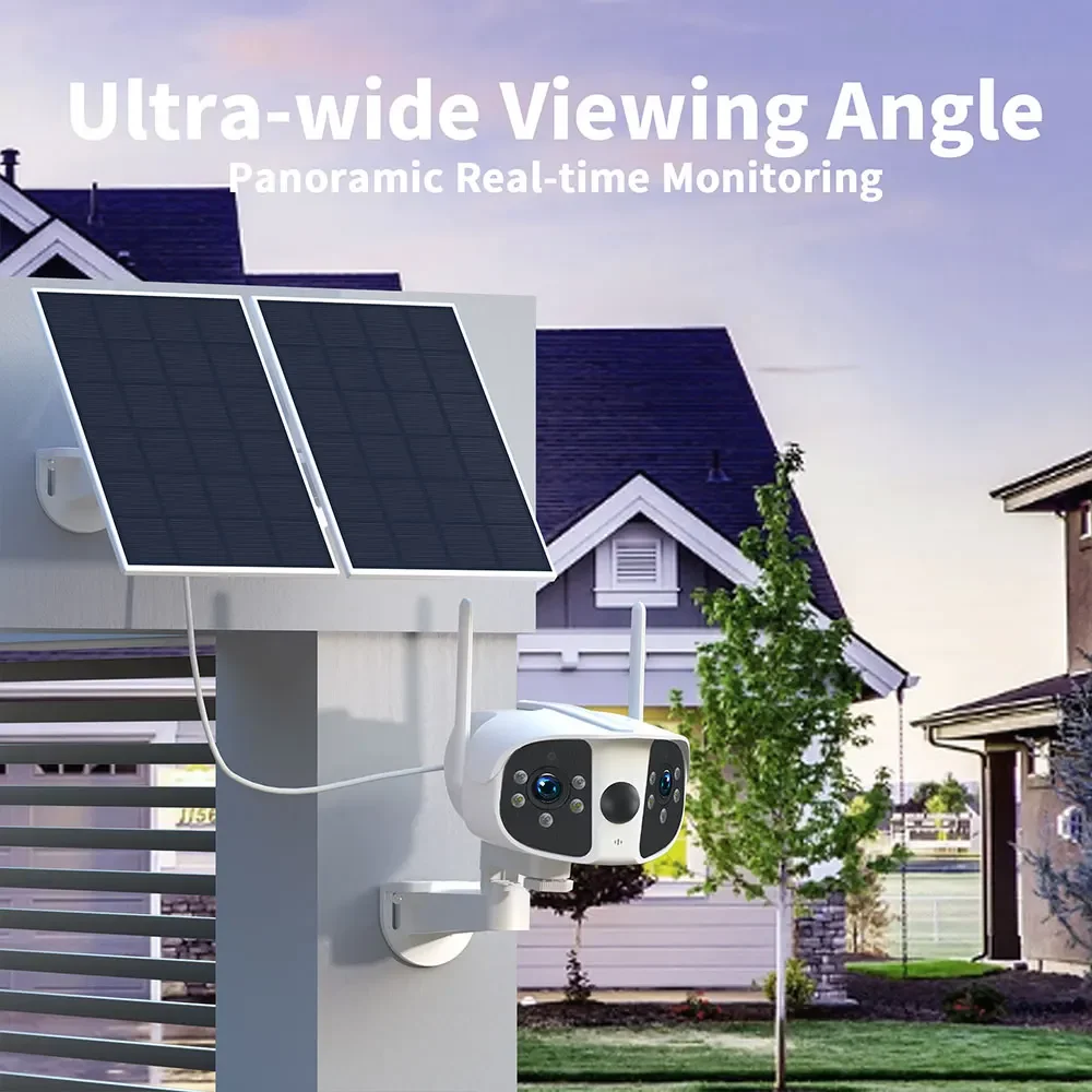 Top Fashion Wifi Cctv Ip Wireless Security Home Solar Camera With ...