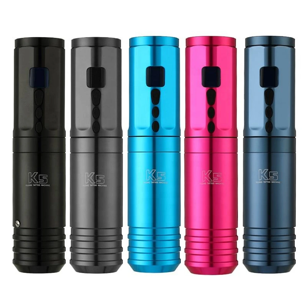 LCD Wireless Tattoo Pen K5 Pmu Permanent Tattoo Guns Permanent Makeup ...