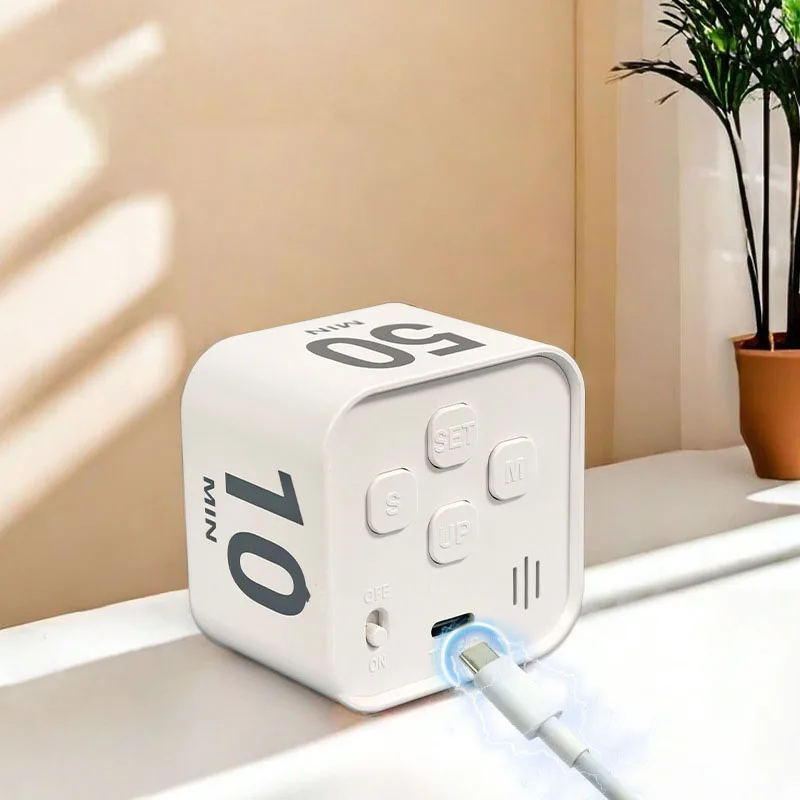 Google Time Management Cube - Flip Timer for Productivity