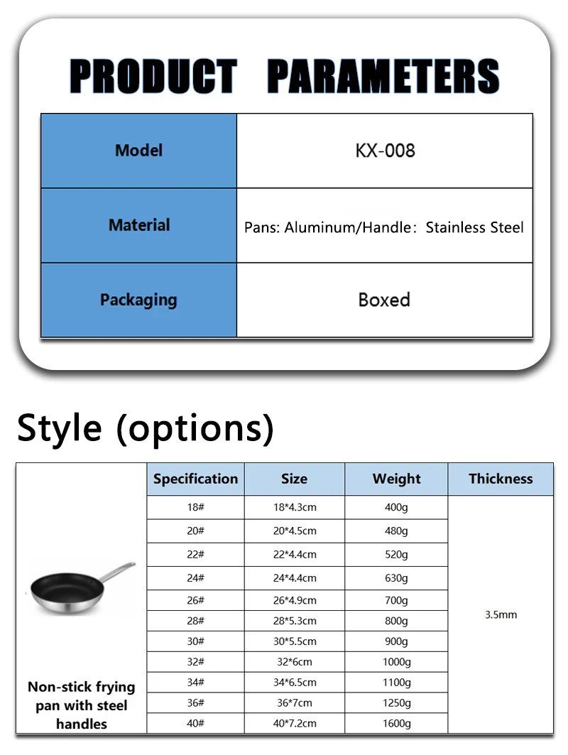 Fts Skillet Manufacturers Non Stick Cooker Flat Induction Quality ...