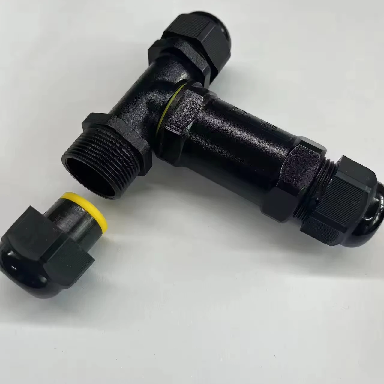 ip68 5pin T type waterproof connector electrical cable connector ...
