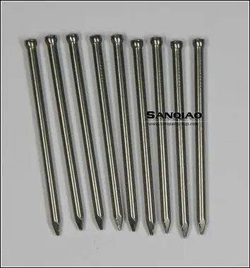 Galvanized 1-6 Inch Steel Wire Nails Smooth Head Ring Shank Diameter ...