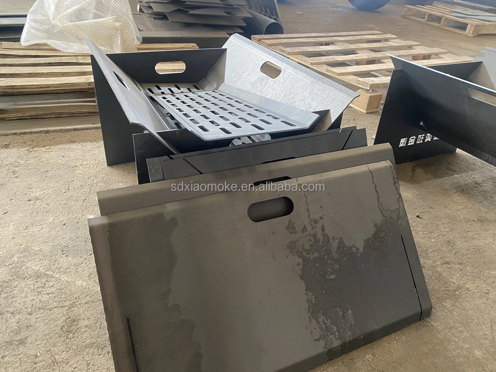 New Design Customized Portable Laser Cut Corten Steel Fire Pit Fire ...
