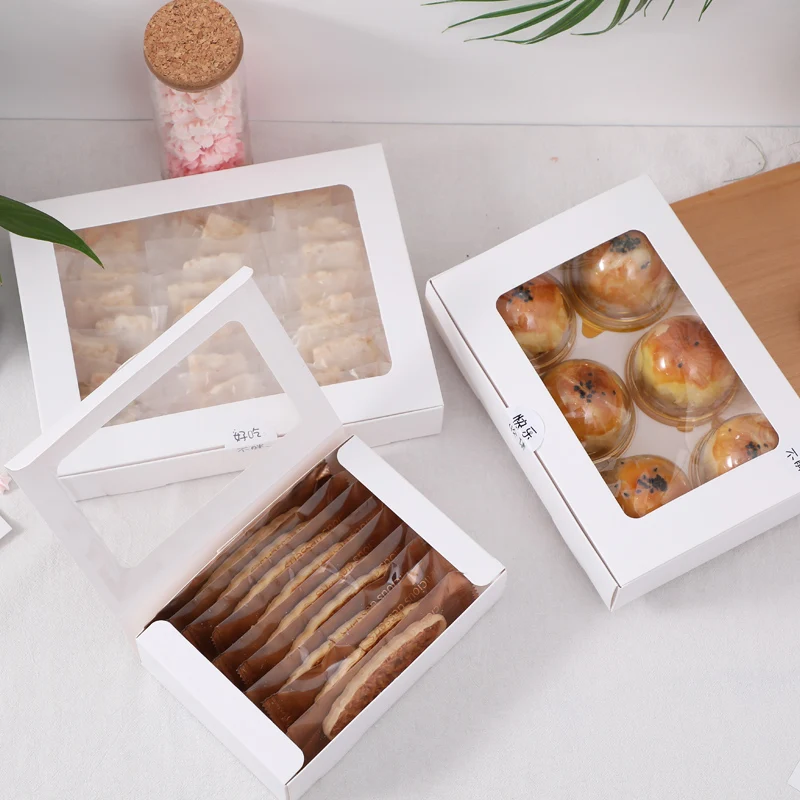 Picnic Afternoon Tea Cake Box Puff Cookie Box Baking Box| Alibaba.com