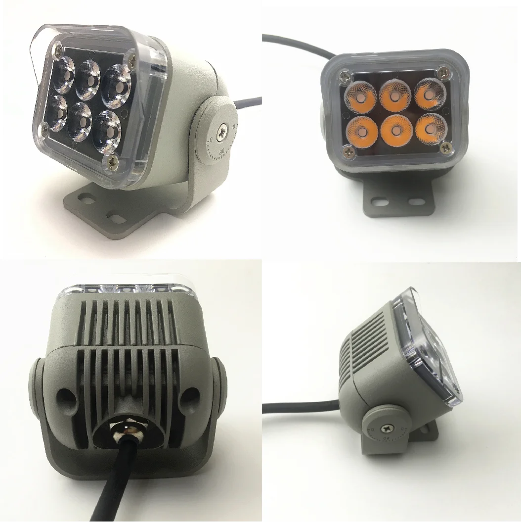 Modern DC24v RGB Garden Spotlight 6W12W Aluminum Waterproof LED Flood ...