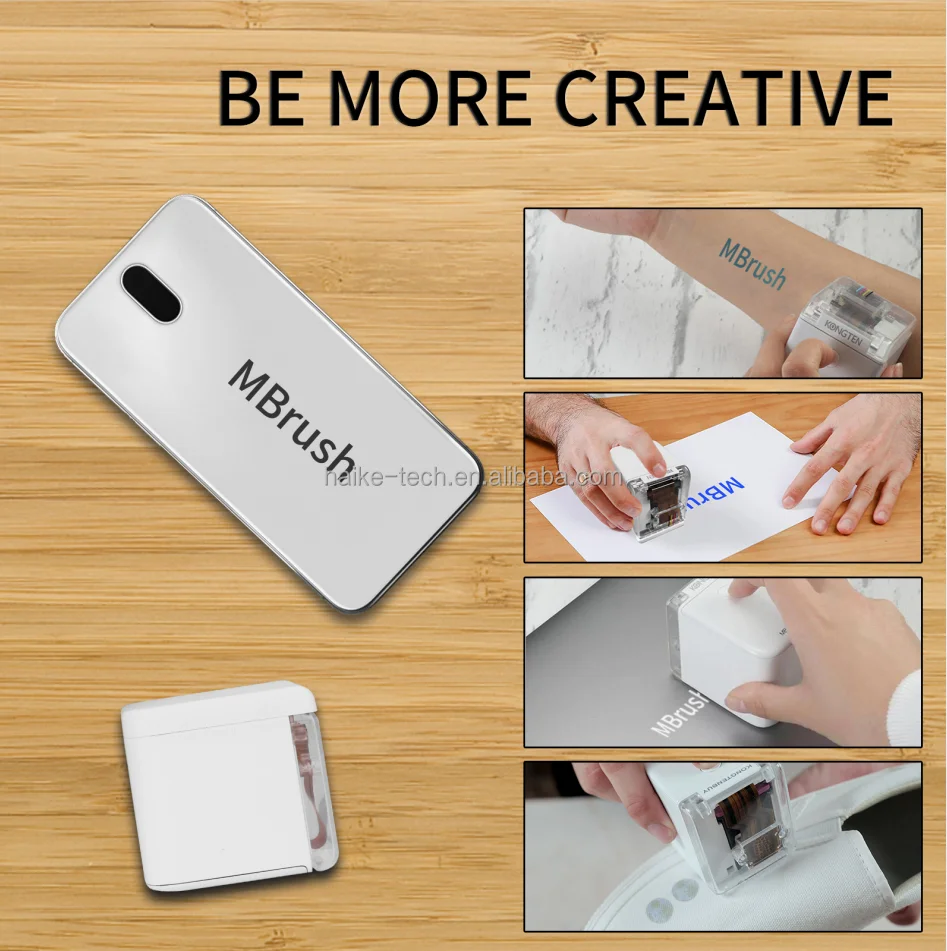 Hand Held Color Food Printer Edible Food Hand Held Coffee Cake Macaron ...