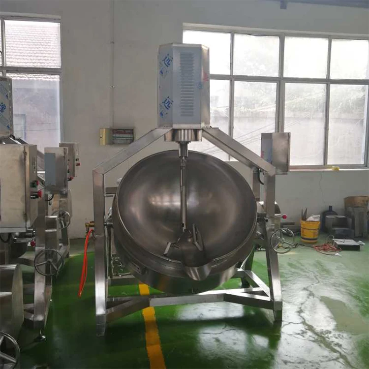 Automatic Tilting Jacketed Kettle/gas Jacketed Cooking Wok/planetary ...