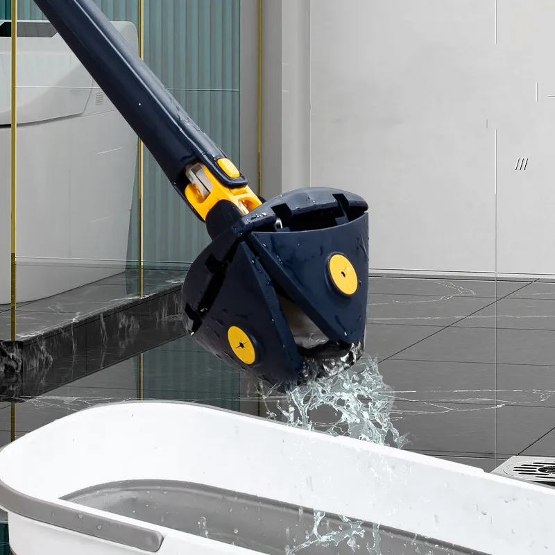 Multifunctional 360 Degree Rotating Large Wiper Flat Mop Triangle ...