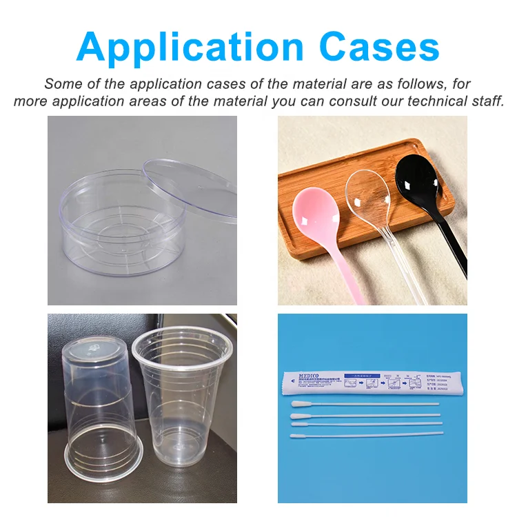 Polystyrene Hips Plastic Raw Materials Transparent Food Grade Hips ...