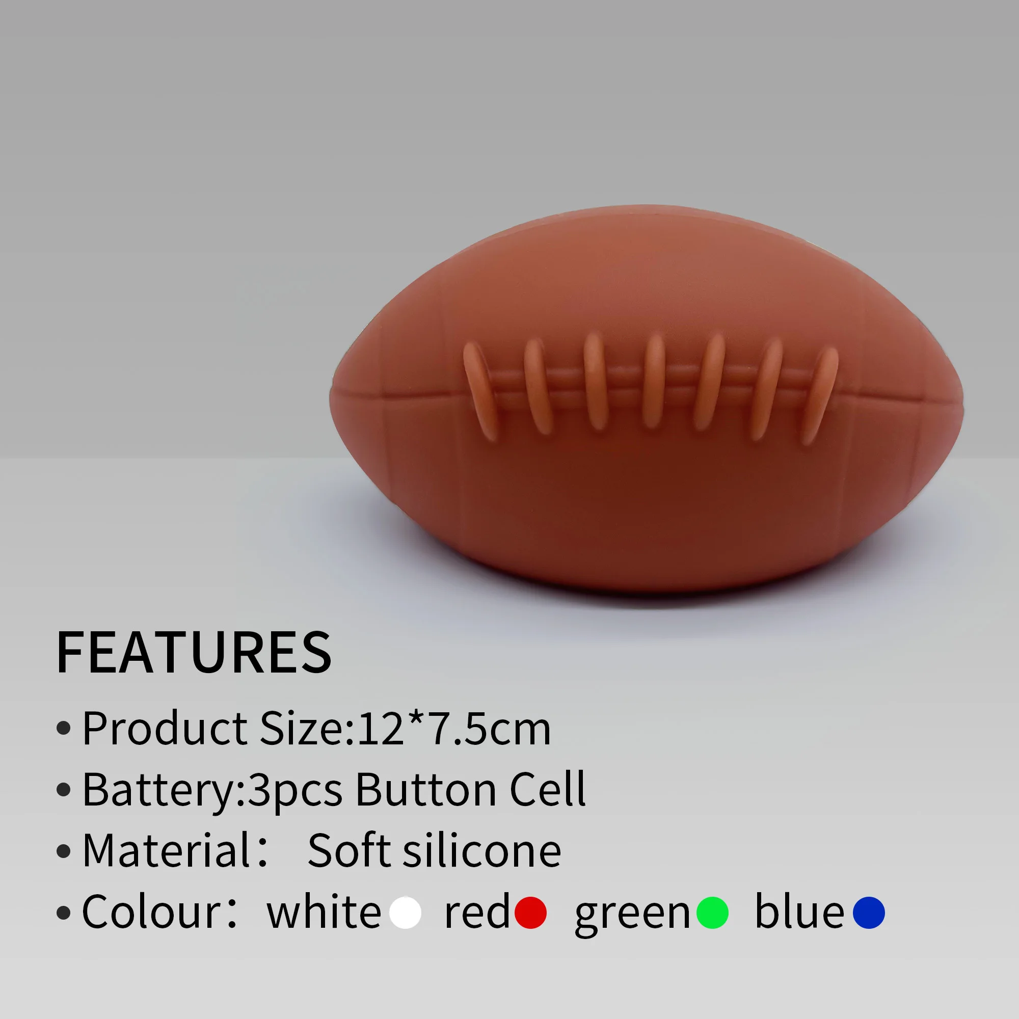 Portable Squish Rechargeable Led Kids Pat Light Night Lighting Silicone ...