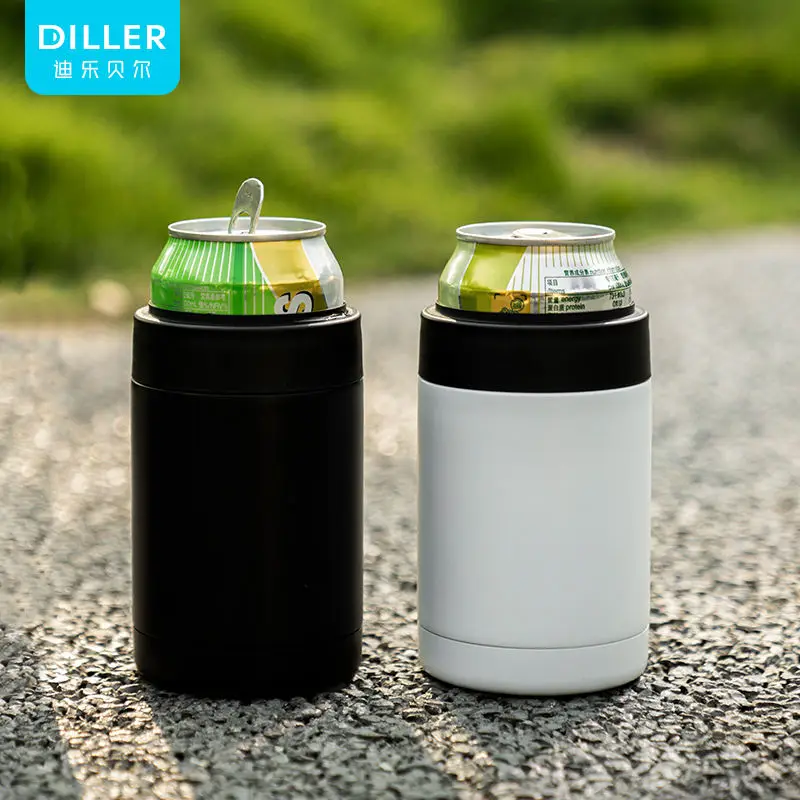 Wholesale Customized Stainless steel metal insulated stubby beer coke ...