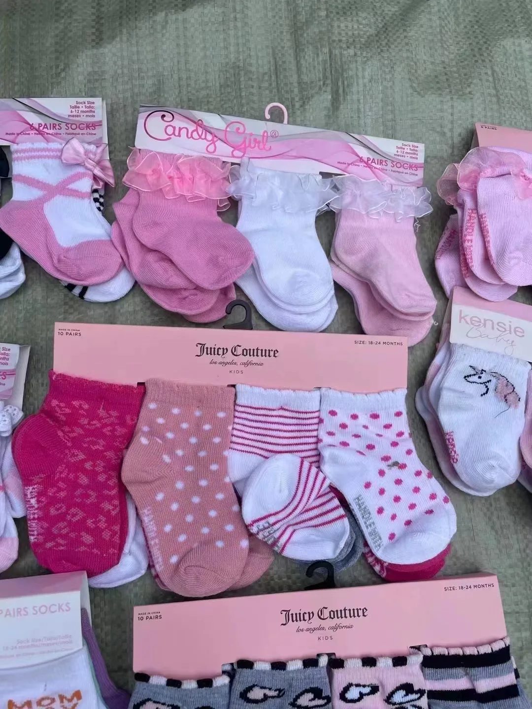 Wholesale Apparel Stock Overruns Branded Baby Wear Socks For Babies ...
