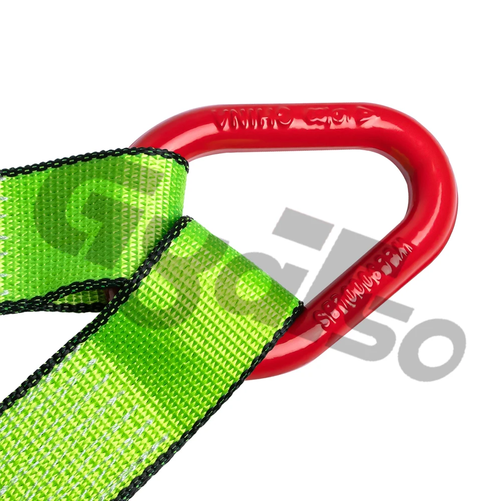 Heavy Duty Recovery Tow Strap With Snap Hooks For Car Hauler - Buy Tow ...