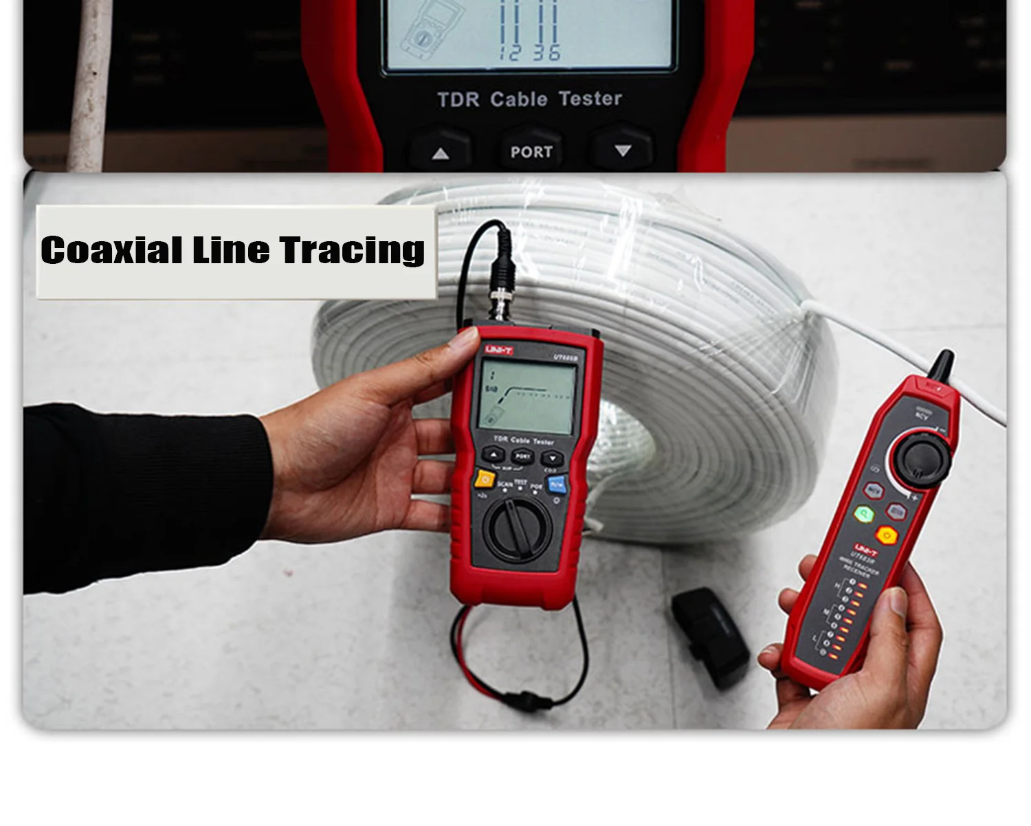 Uni-t Ut685b Tdr Cable Tester For Ethernet & Network Testing Oem