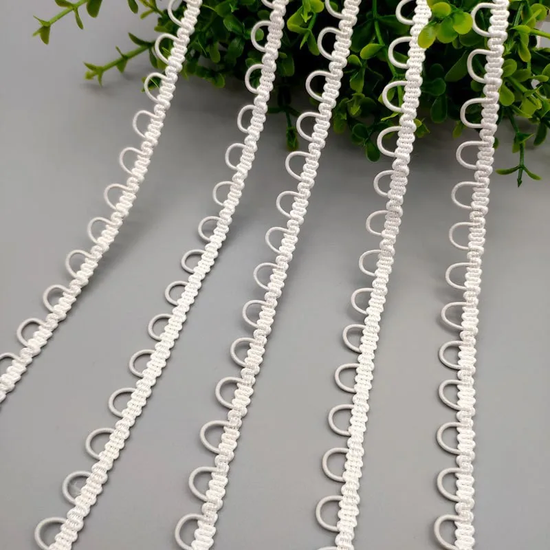 Wholesale High Quality Elastic Lace Button Loop Trim/trimming for ...