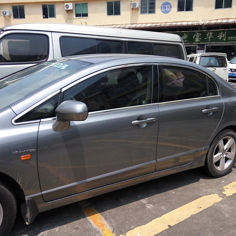 Stainless Steel Car Window Trims for Hyundai Solaris & Verna