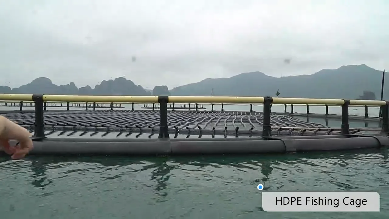 Aquaculture Floating Hdpe Bracket Pipe Fish Farming Pipe Cage Fish Hdpe ...