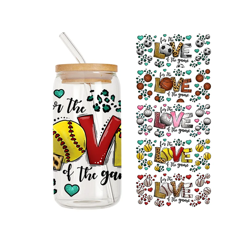 Fading resistance uv dtf sticker for cup 16oz printing transfers uv dtf ...