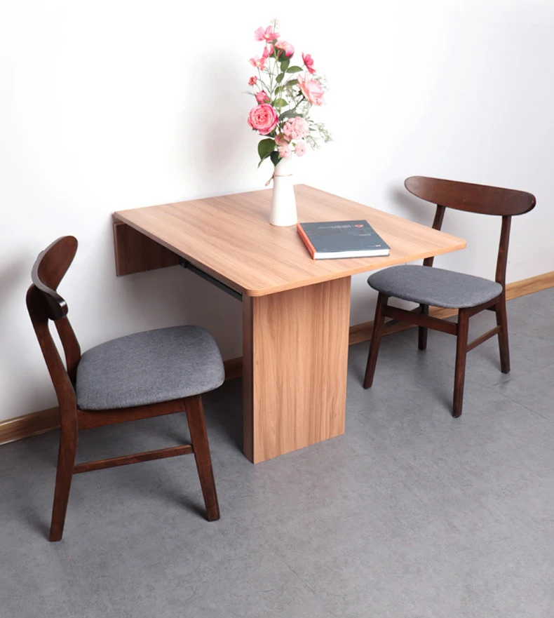 Upturn Folding Table Dining Table Invisible Multifunctional Space ...