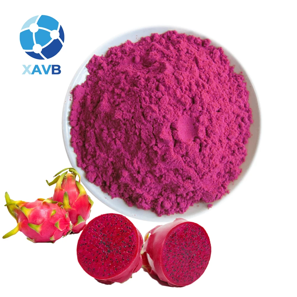 Natural Red Bulk Freeze Dried Dragon Fruit Extract Powder Red Pitaya ...