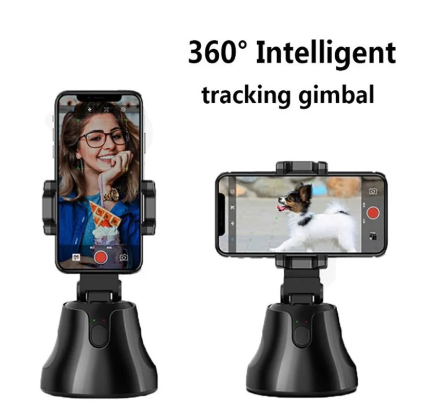 360 Adjustable Rotating Camera - Smart Video Tracking Selfie Stand