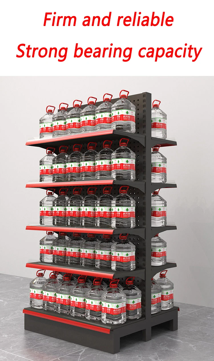 Custom Supermarket Shelves for Store Shelf Display Gondola Shelving ...