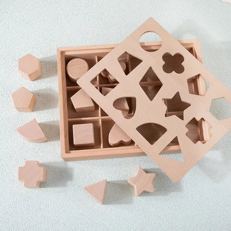 New Kids Educational Shape Matching Toy Early Learning Color Cognitive ...