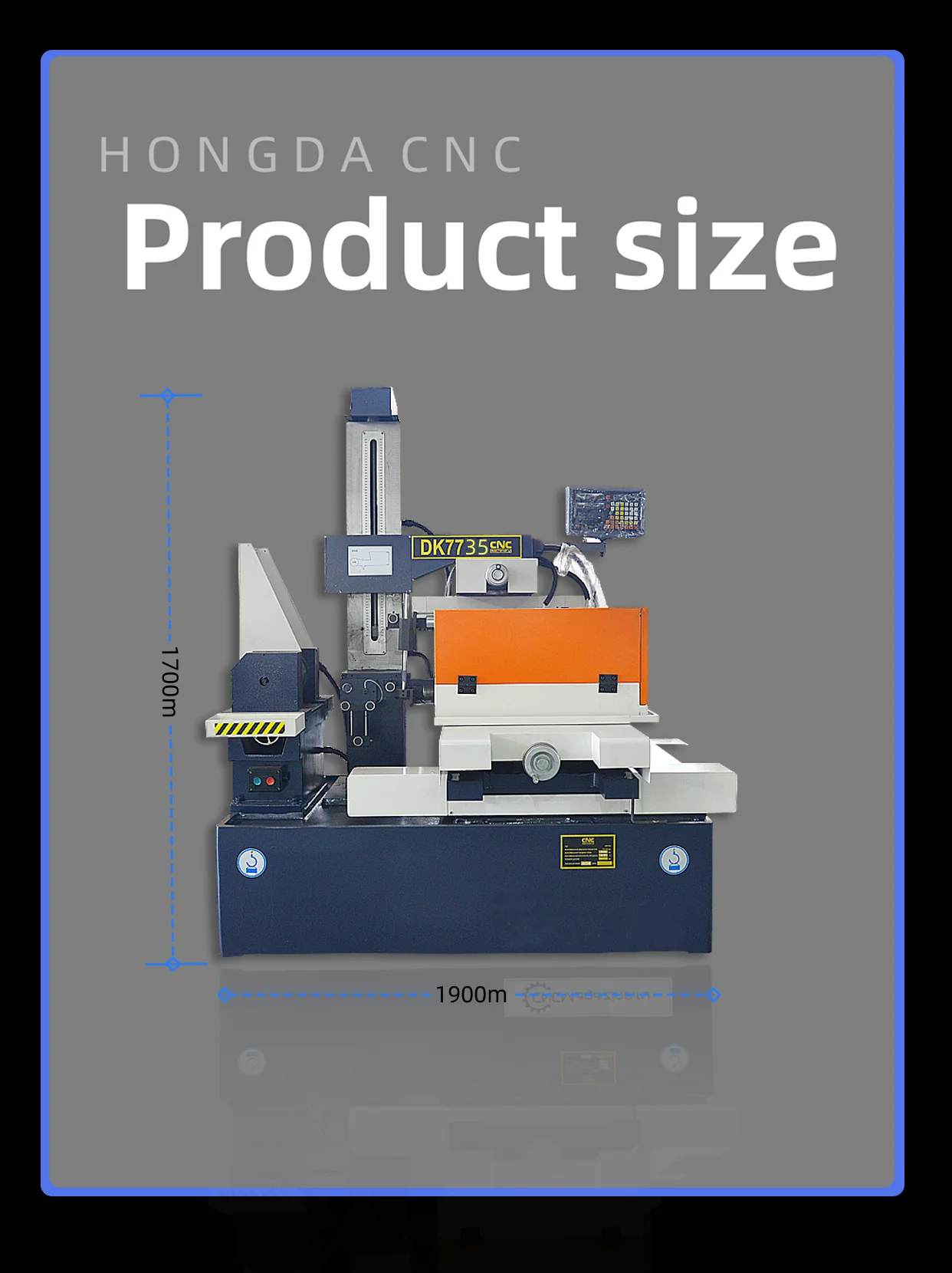 Wire Cutting Machine DK7735 Wire Edm Machine Auto Cut Software Cnc Wire ...