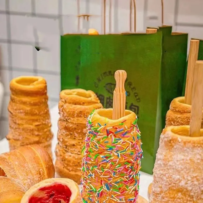 Ice Cream Chimney Roll Machine - High Productivity Oven