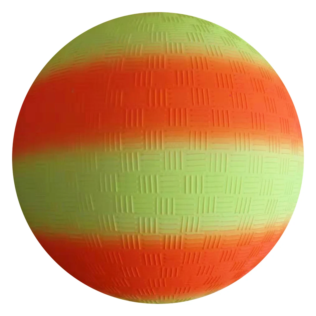 Actearlier 8.5 Inch Pvc Inflatable Rainbow Playground Balls For Kids ...