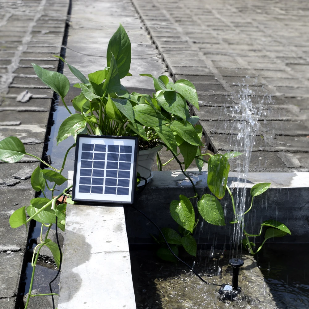 Battery Operated Garden Fountain - Solar Powered BSV Pool