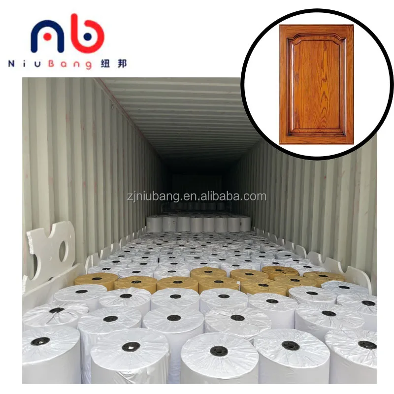 Golden Metallic PVC Films for PVC Wall Panel Decorative