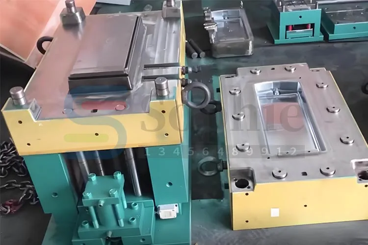 4 Cavity Meter Enclosure Box Mold SMC BMC FRP Compression Mould ...