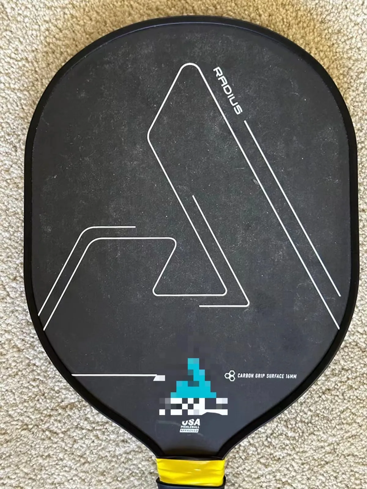 Carbon Fiber Pickle Ball Racket Rubber Cleaner Pickleball Accessories ...