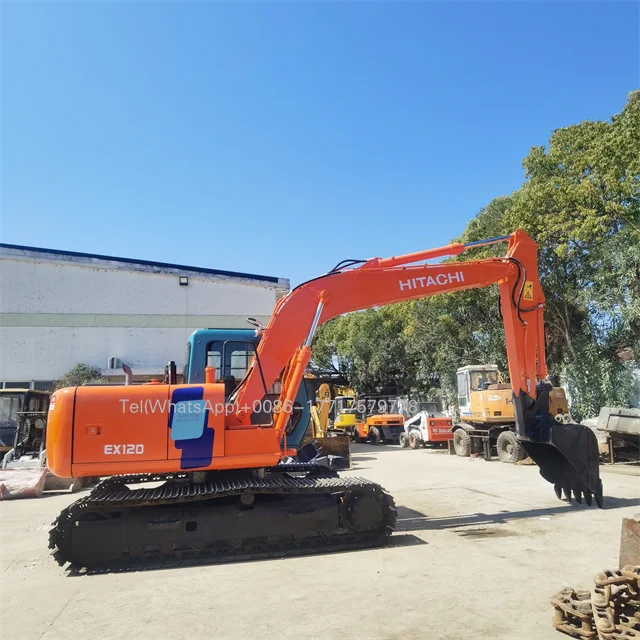 Used Hitachi Excavator Japan Ex120-3 Used Hitachi 120 Excavator Ex120-1 ...