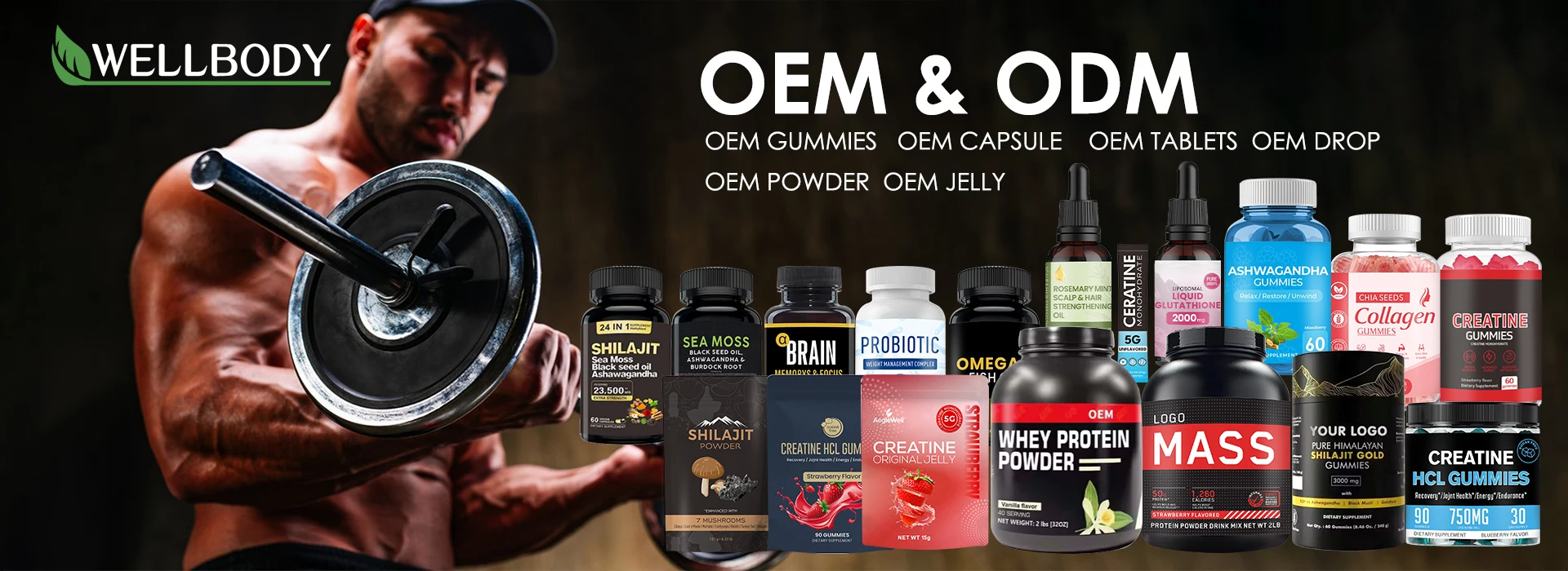 WELLBODY OEM Burn Tummy Capsule Fat Burn Slim Pills for Slim Hips Fat ...