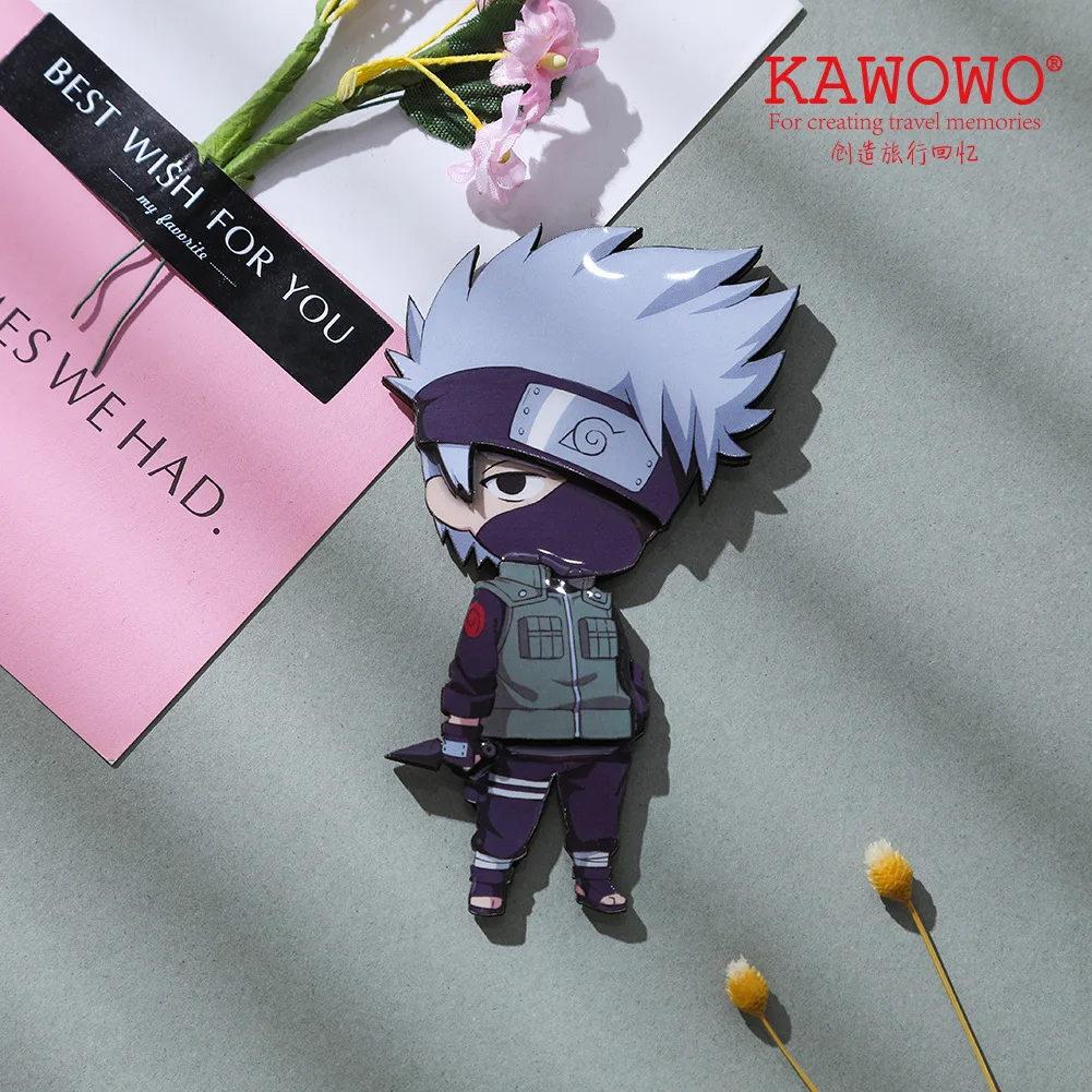 3d Refrigerator Magnets Anime Namikaze Uzumaki Hatake Character Kakashi ...