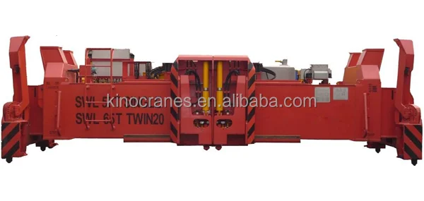 20ft 40ft Heavy Lifting Hydraulic Twin-Lift Container Spreader for Crane