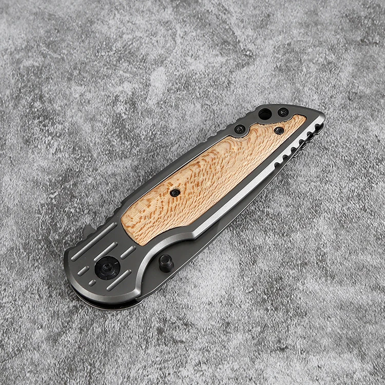 The New High-hardness Sharp Folding Knife Self-defense Camping Folding ...