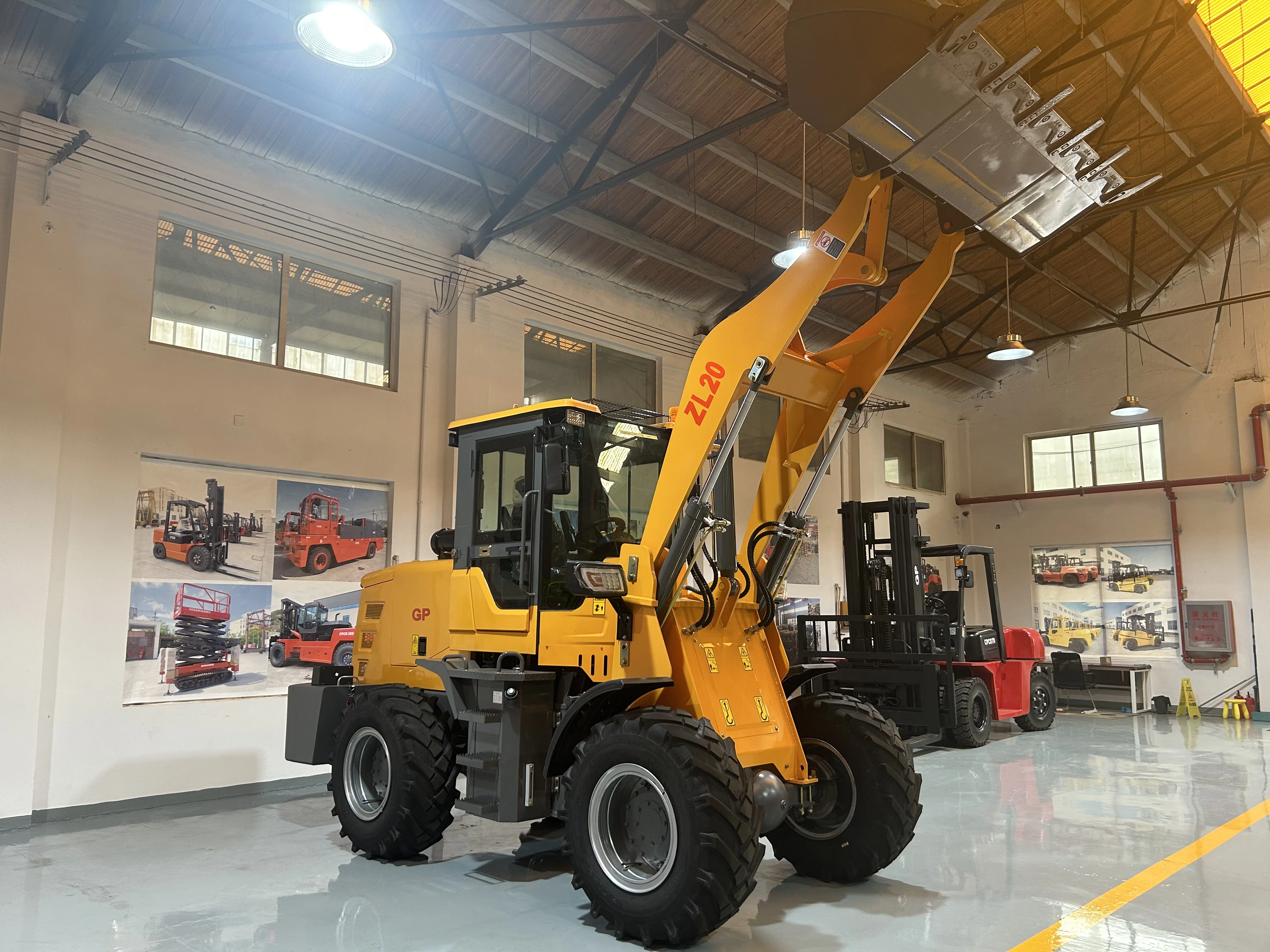 China 2000kg Wheel Loader Front End Loader New Model Best Price ...