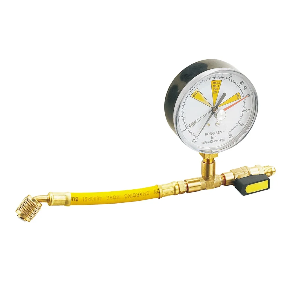 HONGSEN Nitrogen pressure gauge 100% Test| Alibaba.com